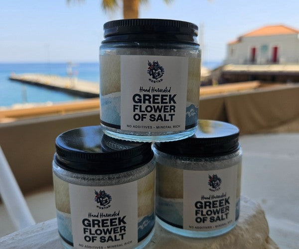 Fluer De Sel - Greek Flower of Salt – Kostas Foods